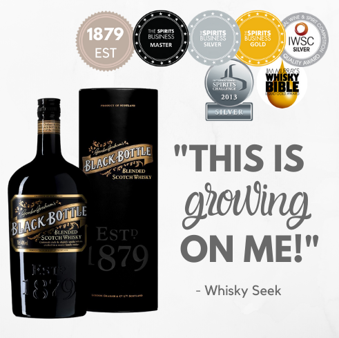 BLACK BOTTLE ~ SCOTLAND – Noble Whisky